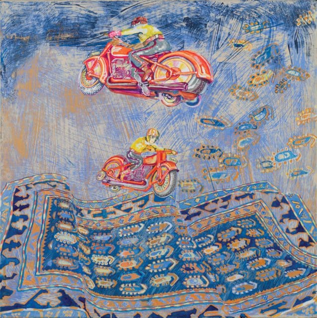 David Schorr: Flying Carpets - RYAN LEE Gallery