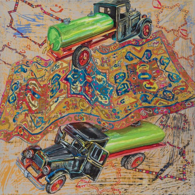 David Schorr: Flying Carpets - RYAN LEE Gallery