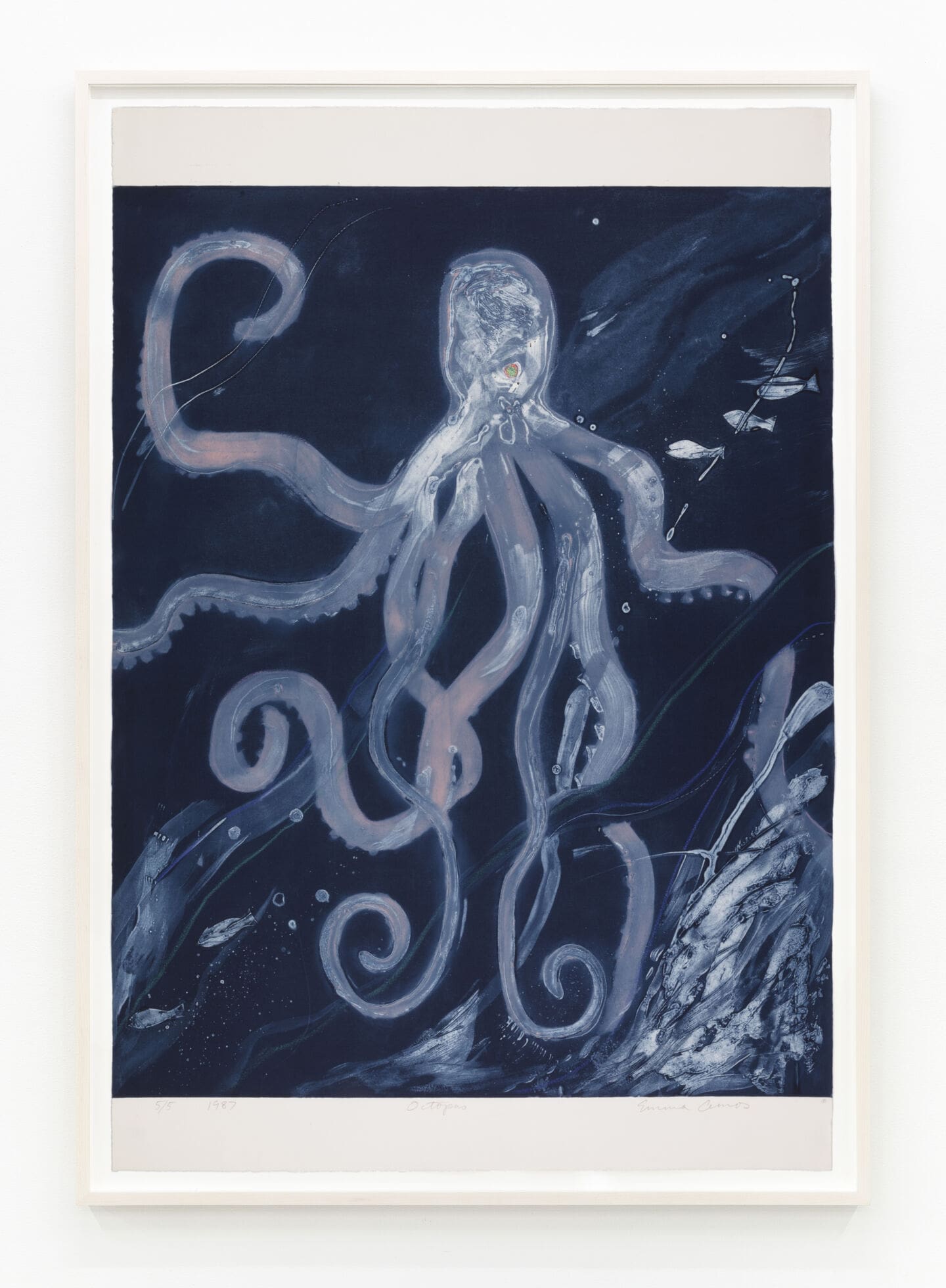 Emma Amos, Water Series, 1987 - RYAN LEE Gallery