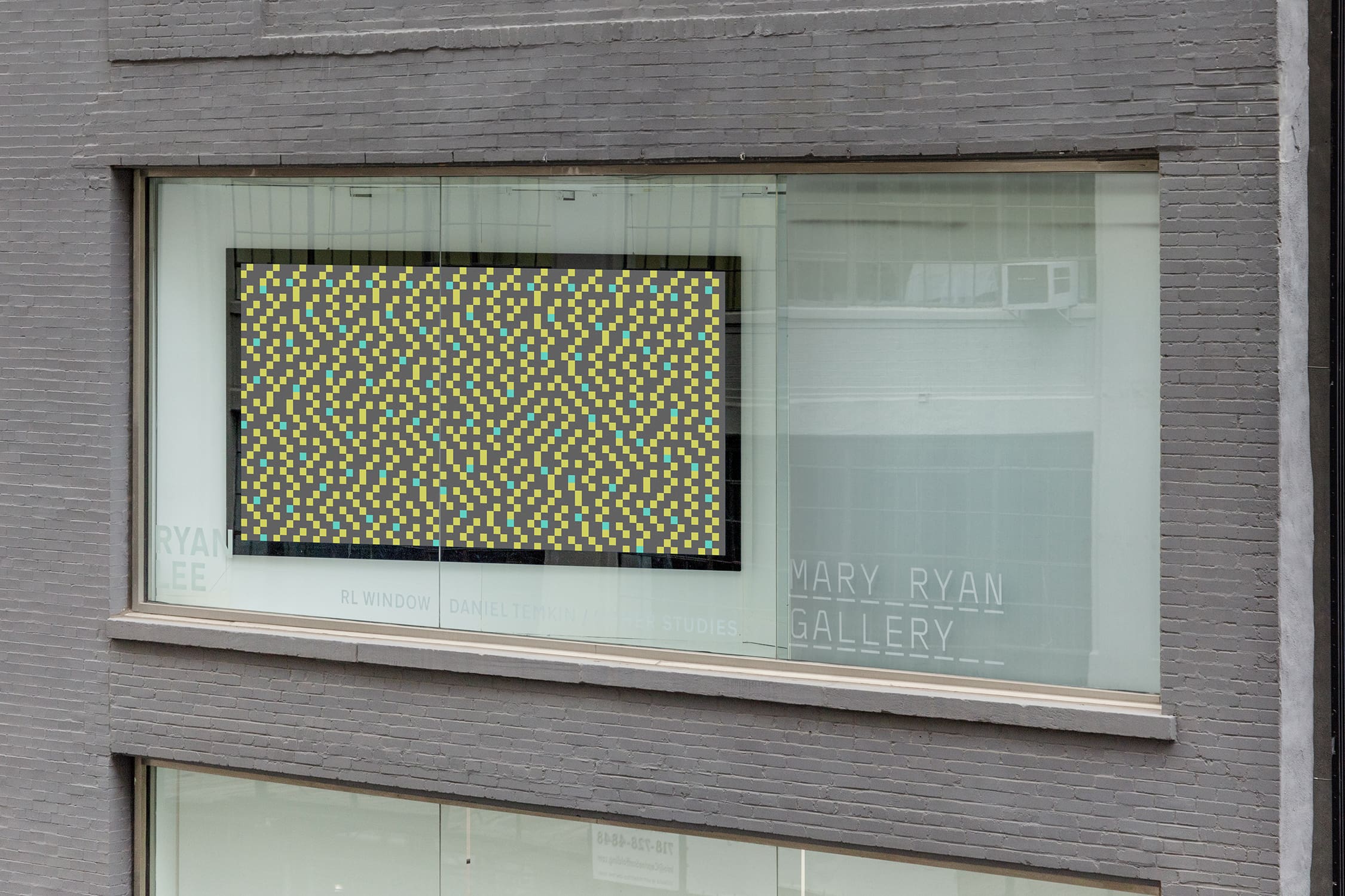 Daniel Temkin: Dither Studies - RYAN LEE Gallery