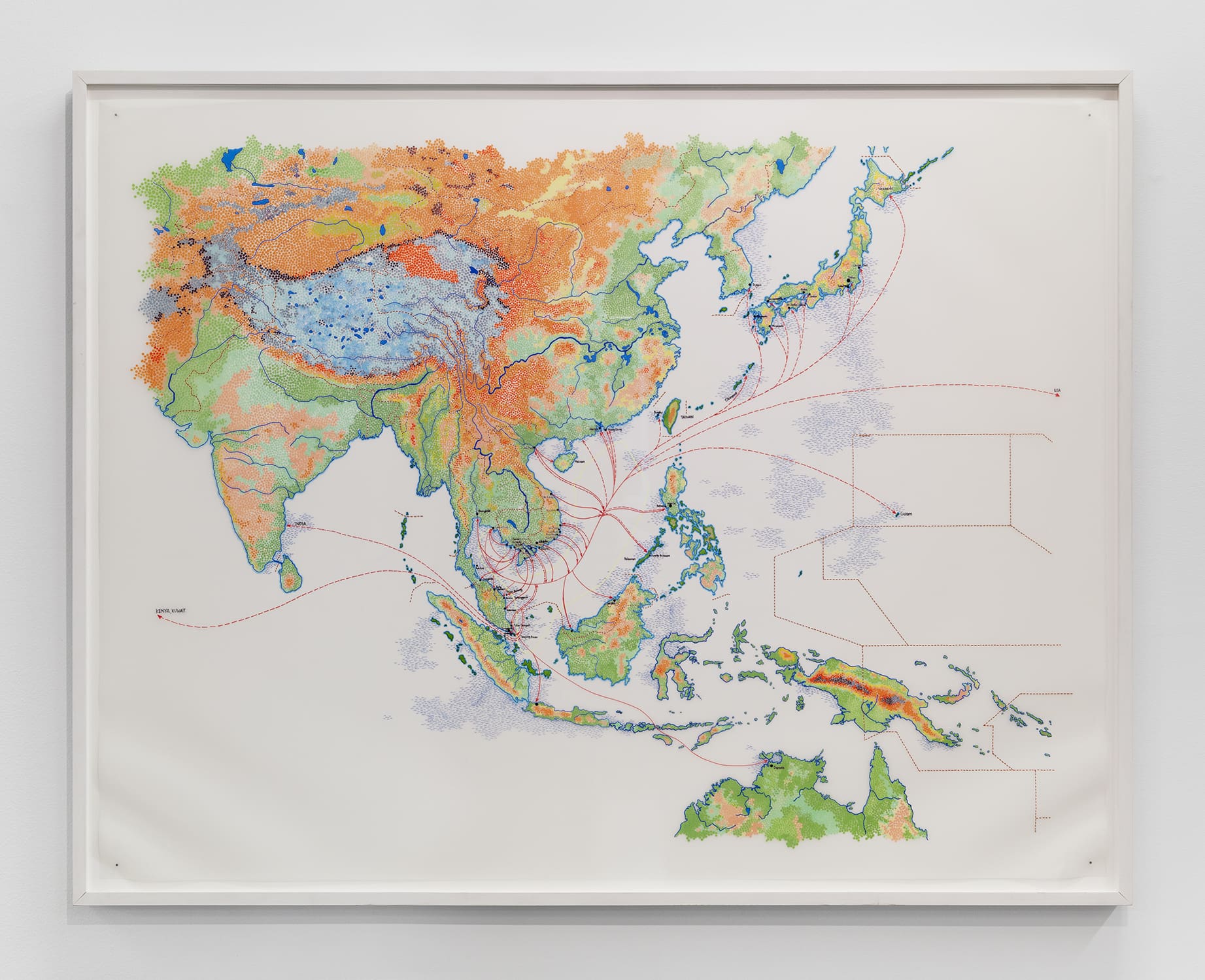 Tiffany Chung - RYAN LEE Gallery